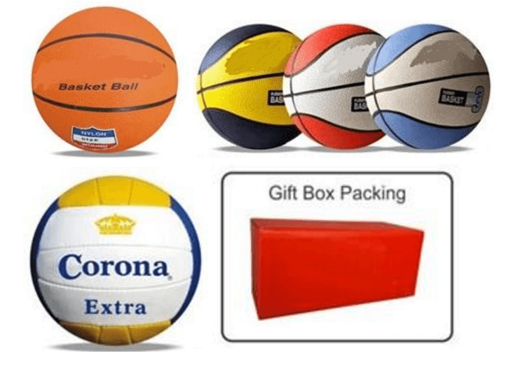 Different Sports Promotional Merchandise as Corporate Gifts