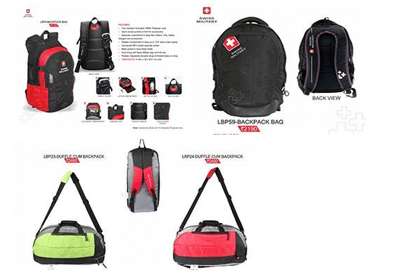 Swiss Military range MRP Rs.2000 to Rs.5000