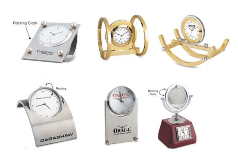Desk top Clocks with FM and Torch as Corporate Gifts