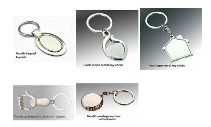 Different Verity of Key Rings as Corporate Gifts