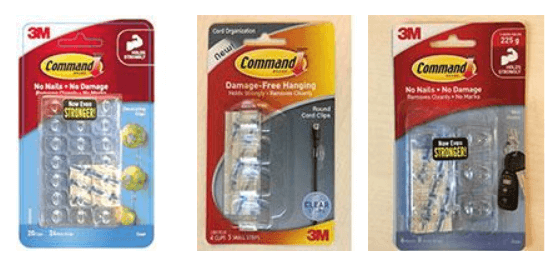 3M Hooks, Clips & Photo Frame Strips as Corporate Gifts