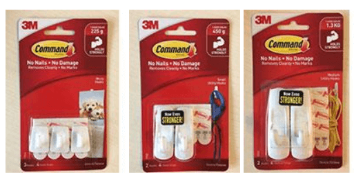 3M Hooks, Clips & Photo Frame Strips as Corporate Gifts
